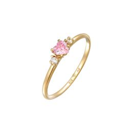 Elli Ring Damen Gr&ouml;&szlig;e 52 gold / pink