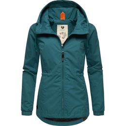 Ragwear Funktionsjacke 'Danka' Damen Gr&ouml;&szlig;e S cyanblau