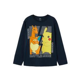 name it Shirt 'NKMAmas Pokemon' Jungen Gr&ouml;&szlig;e 104 navy / gelb / orange / wei&szlig;