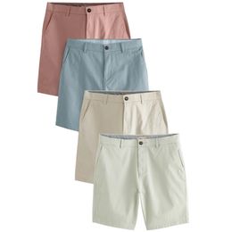 next Shorts Herren Gr&ouml;&szlig;e 30 dunkelbeige / opal / mint / altrosa