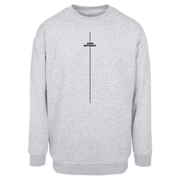 Merchcode Sweatshirt 'Think Different' Herren Gr&ouml;&szlig;e XS graumeliert / schwarz