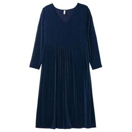sheego Abendkleid Damen Gr&ouml;&szlig;e 58 dunkelblau