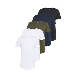 Jack & Jones Jack & Jones T-Shirt 'JJENoa' Herren Gr&ouml;&szlig;e L navy / dunkelgr&uuml;n / schwarz / wei&szlig;