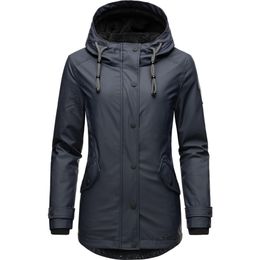 Navahoo Regenjacke 'Lindraa' Damen Gr&ouml;&szlig;e XXL dunkelblau Winterjacke
