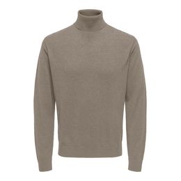 Only & Sons Only & Sons Pullover 'ONSLOUI' Herren Gr&ouml;&szlig;e L hellbraun
