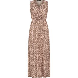 Cloud5ive Kleid Damen Gr&ouml;&szlig;e 42 beige / braun Winterkleid