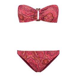 Shiwi Bikini 'ZOE' Damen Gr&ouml;&szlig;e M goldgelb / altrosa / rotviolett / wei&szlig;