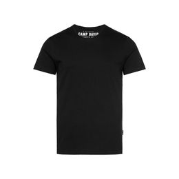 CAMP DAVID T-Shirt Herren Gr&ouml;&szlig;e XL schwarz