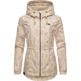 Ragwear Funktionsjacke 'Dankka Spring' Damen Gr&ouml;&szlig;e XXXL beige / dunkelbeige