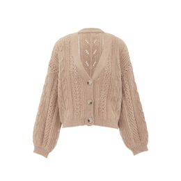 aleva Strickjacke Damen Gr&ouml;&szlig;e XS/S beige