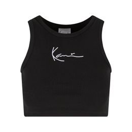 Karl Kani Top 'Essential' Damen Gr&ouml;&szlig;e XXS schwarz / wei&szlig;