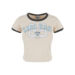 Karl Kani T-Shirt Damen Gr&ouml;&szlig;e XXL creme / hellblau / dunkelgr&uuml;n / wei&szlig;