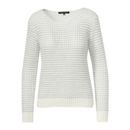 Koroshi Pullover Damen Gr&ouml;&szlig;e M silbergrau / offwhite