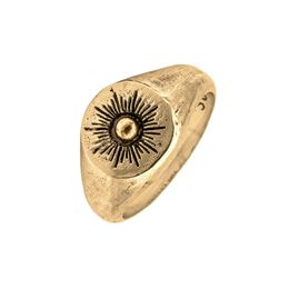Haze&Glory Haze&glory Ring 'Sun Lover' Herren Gr&ouml;&szlig;e 54 gold