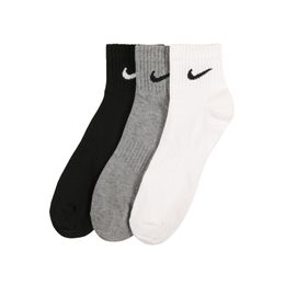 Nike Sportsocken 'Everyday' Damen Gr&ouml;&szlig;e 42/46 graumeliert / schwarz / wei&szlig;