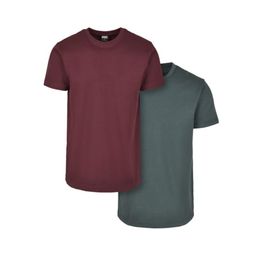 Urban Classics T-Shirt Herren Gr&ouml;&szlig;e XXL khaki / bordeaux