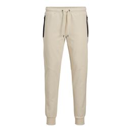 Jack & Jones Jack & Jones Hose 'JPSTWill JJFusion' Herren Gr&ouml;&szlig;e 35/36 beige / schwarz