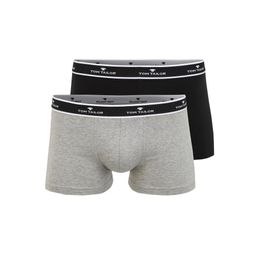Tom Tailor Boxer shorts male size XL mottled grey / Black