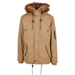 Brandit Parka 'Fish Tail' Herren Gr&ouml;&szlig;e XS schoko / hellbraun / schwarz