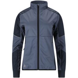 Endurance Sportjacke 'Ludmilla' Damen Gr&ouml;&szlig;e XL taubenblau / schwarz
