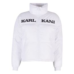 Karl Kani Jacke 'Retro Essential' Damen Gr&ouml;&szlig;e S schwarz / wei&szlig; Winterjacke
