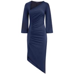 HotSquash Kleid Damen Gr&ouml;&szlig;e 46 ultramarinblau Winterkleid