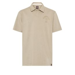 Boggi Milano Poloshirt Herren Gr&ouml;&szlig;e S taupe