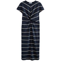 next Sommerkleid Damen Gr&ouml;&szlig;e 46 navy / wei&szlig;