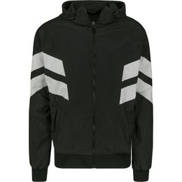 Urban Classics Jacke Herren Gr&ouml;&szlig;e L schwarz / wei&szlig;