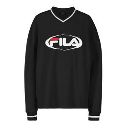 Fila Sweatshirt Damen Gr&ouml;&szlig;e S rot / schwarz / wei&szlig;
