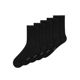 name it Socken M&auml;dchen Gr&ouml;&szlig;e 31/33 schwarz / wei&szlig;