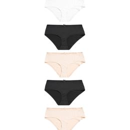 next Panty Damen Gr&ouml;&szlig;e M beige / schwarz / wei&szlig;