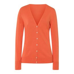 Heine Strickjacke Damen Gr&ouml;&szlig;e L orange