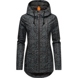 Ragwear Funktionsjacke 'Zuzka' Damen Gr&ouml;&szlig;e XL blau / schwarz