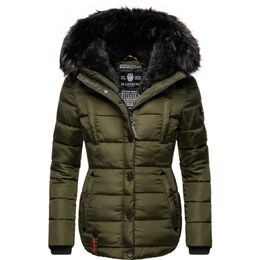 Marikoo Steppjacke 'Lotusbl&uuml;te' Damen Gr&ouml;&szlig;e XXL oliv Winterjacke