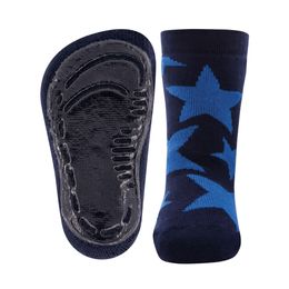 Ewers Stoppersocken 'Sterne' Jungen Gr&ouml;&szlig;e 18/19 blau / navy