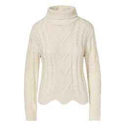 Koroshi Pullover Damen Gr&ouml;&szlig;e M offwhite