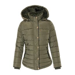 Koroshi &Uuml;bergangsjacke Damen Gr&ouml;&szlig;e M khaki
