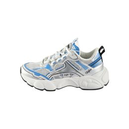 Buffalo Sneaker 'CLD Run JOG' Damen Gr&ouml;&szlig;e 42 blau / schwarz / silber / wei&szlig;