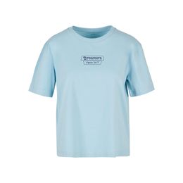 Days Beyond T-Shirt 'Dreamer 24/7' Damen Gr&ouml;&szlig;e XL hellblau / dunkelblau