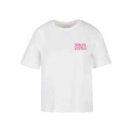 Miss Tee Shirt 'Cute But Psycho' Damen Gr&ouml;&szlig;e S pink / schwarz / wei&szlig;
