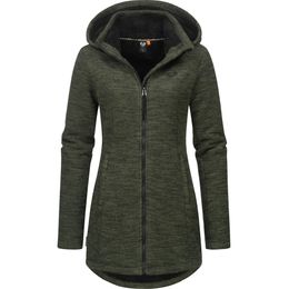 Ragwear Strickjacke 'Leysha' Damen Gr&ouml;&szlig;e 6XL dunkelgr&uuml;n