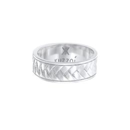 Kuzzoi Ring Herren Gr&ouml;&szlig;e 64 silber
