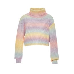 Sidona Pullover Damen Gr&ouml;&szlig;e M/L hellblau / goldgelb / lila / rosa