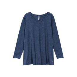 sheego Shirt Damen Gr&ouml;&szlig;e XXL navy