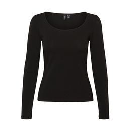 V&eacute;ro Moda Vero Moda Shirt 'Maxi' Damen Gr&ouml;&szlig;e L schwarz