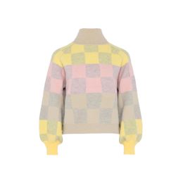FENIA Pullover Damen Gr&ouml;&szlig;e XS/S beige / gelb / mint / rosa