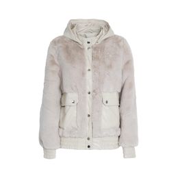 Influencer &Uuml;bergangsjacke Damen Gr&ouml;&szlig;e S cappuccino
