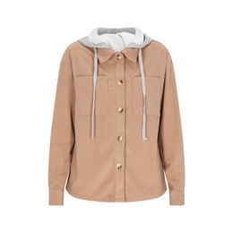 Swirly &Uuml;bergangsjacke Damen Gr&ouml;&szlig;e XL beige
