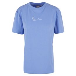 Karl Kani T-Shirt 'Star Os' Damen Gr&ouml;&szlig;e XXL violettblau / wei&szlig;